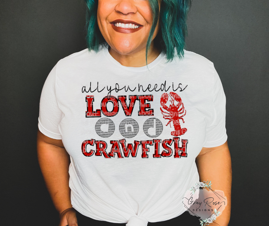 ALL YOU NEED IS LOVE AND CRAWFISH – grayrosedesigns